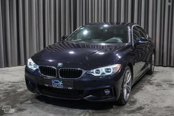 Blue BMW 430 Gran Coupe 2016 in Marijampole, with an engine capacity of 3.00 L and mileage of 358 thousand km for 13850 €, photo 4 on AUTOMOTO.COM.LV
