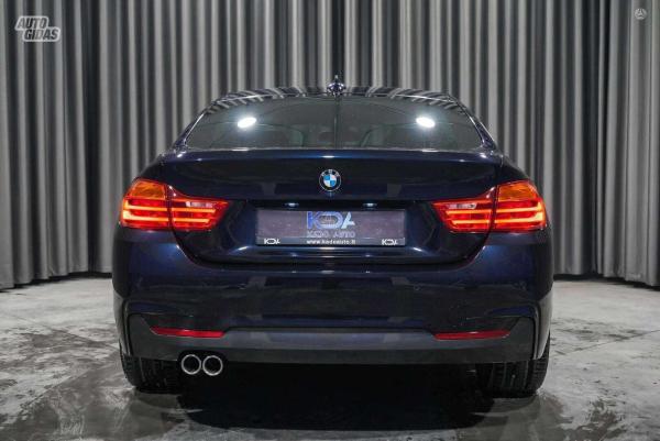 Blue BMW 430 Gran Coupe 2016 in Marijampole, with an engine capacity of 3.00 L and mileage of 358 thousand km for 13850 €, photo 10 on AUTOMOTO.COM.LV