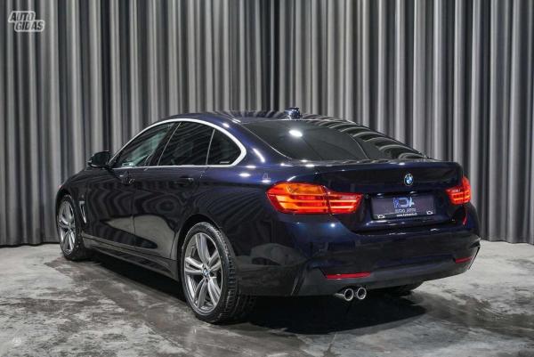 Blue BMW 430 Gran Coupe 2016 in Marijampole, with an engine capacity of 3.00 L and mileage of 358 thousand km for 12950 €, photo 8 on AUTOMOTO.COM.LV