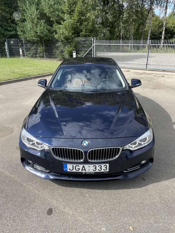 Синий БМВ 430 Gran Coupe 2016 в Паневежис, объемом двигателя 2.99 л и пробегом 168 тыс. км за 12000 €, фото 6 на AUTOMOTO.COM.LV