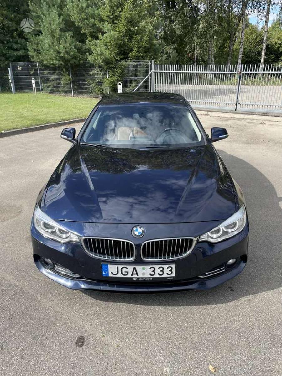 Синий БМВ 430 Gran Coupe 2016 в Паневежис, объемом двигателя 2.99 л и пробегом 168 тыс. км за 12000 €, фото 6 на AUTOMOTO.COM.LV
