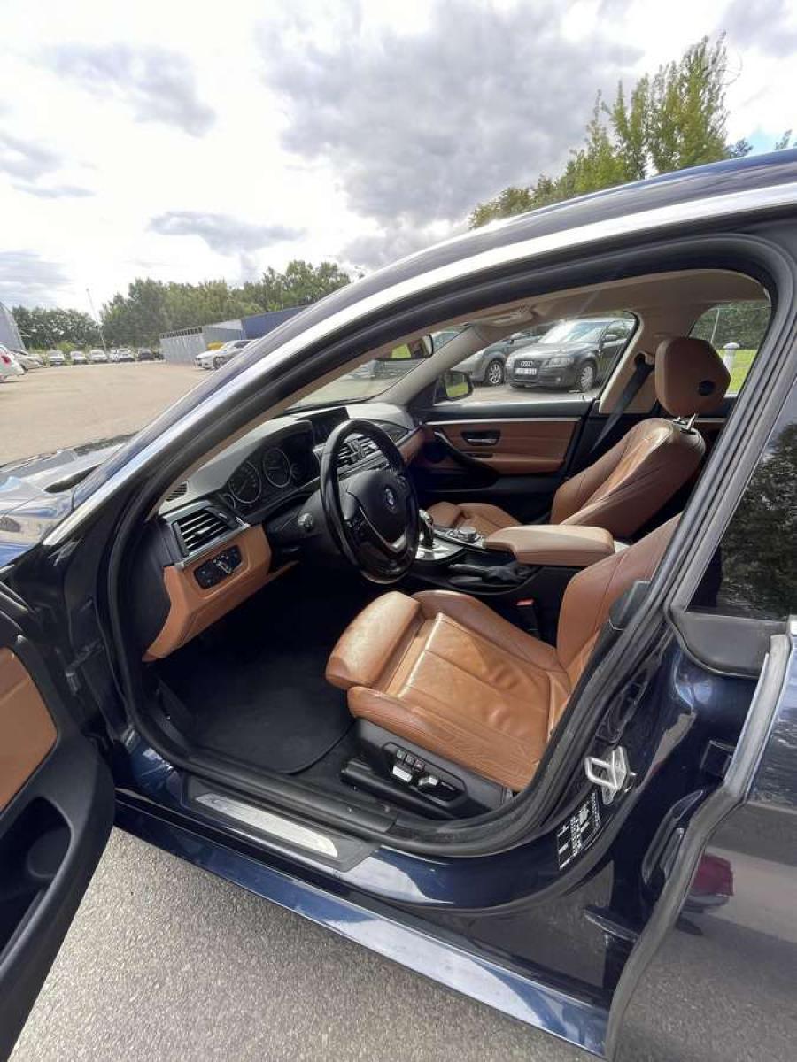 Синий БМВ 430 Gran Coupe 2016 в Паневежис, объемом двигателя 2.99 л и пробегом 168 тыс. км за 12000 €, фото 9 на AUTOMOTO.COM.LV