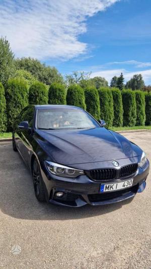 Zils BMW 430 Gran Coupe 2019 Kauņa, ar dzinēja tilpumu 2.00 L un nobraukumu 67 tūkst. km par 19999 €, foto  vietnē AUTOMOTO.COM.LV