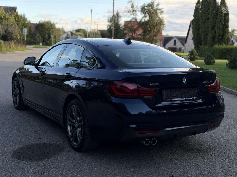 Синий БМВ 430 Gran Coupe 2020 в Рокишкис, объемом двигателя 2.99 л и пробегом 260 тыс. км за 17450 €, фото 6 на AUTOMOTO.COM.LV