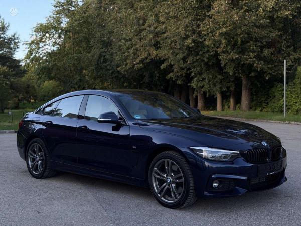 Blue BMW 430 Gran Coupe 2020 in Rokiskis, with an engine capacity of 2.99 L and mileage of 260 thousand km for 17450 €, photo 10 on AUTOMOTO.COM.LV
