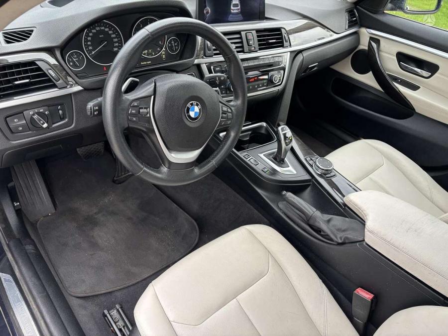 Blue BMW 430 Gran Coupe 2014 in Kaunas, with an engine capacity of 3.00 L and mileage of 304 thousand km for 12650 €, photo 19 on AUTOMOTO.COM.LV