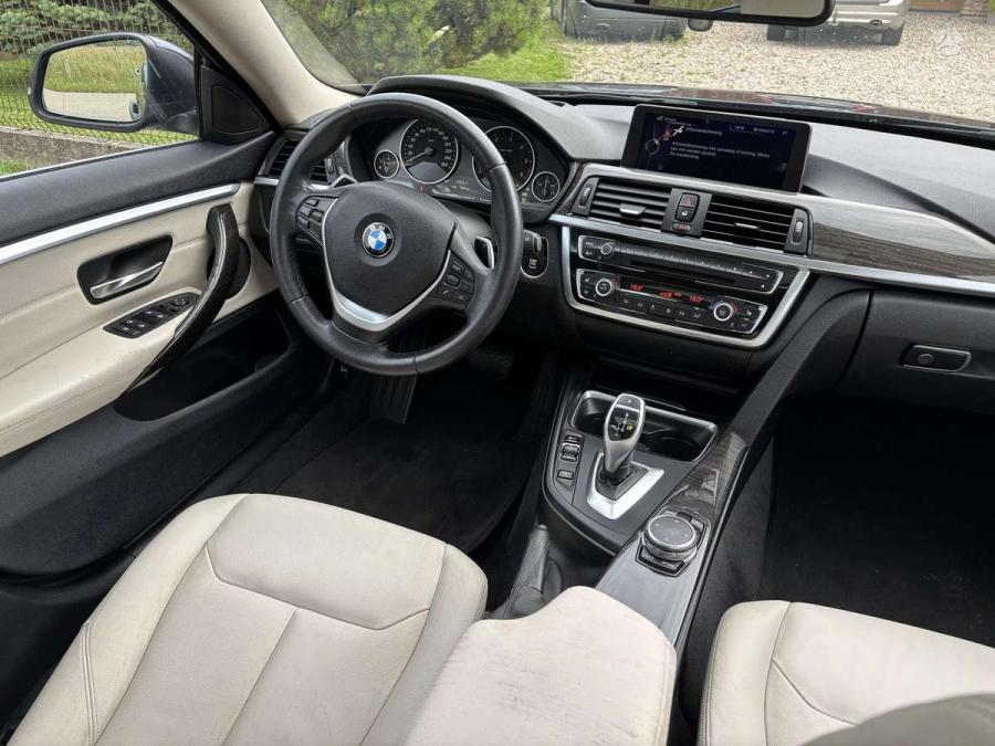 Blue BMW 430 Gran Coupe 2014 in Kaunas, with an engine capacity of 3.00 L and mileage of 304 thousand km for 12650 €, photo 24 on AUTOMOTO.COM.LV