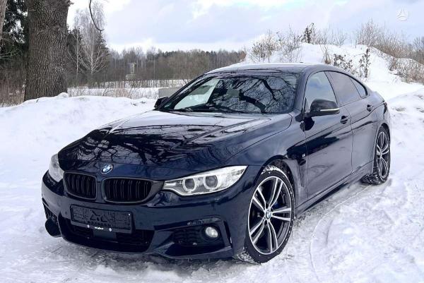 Blue BMW 430 Gran Coupe 2016 in Kaunas, with an engine capacity of 3.00 L and mileage of 233 thousand km for 13599 €, photo 1 on AUTOMOTO.COM.LV