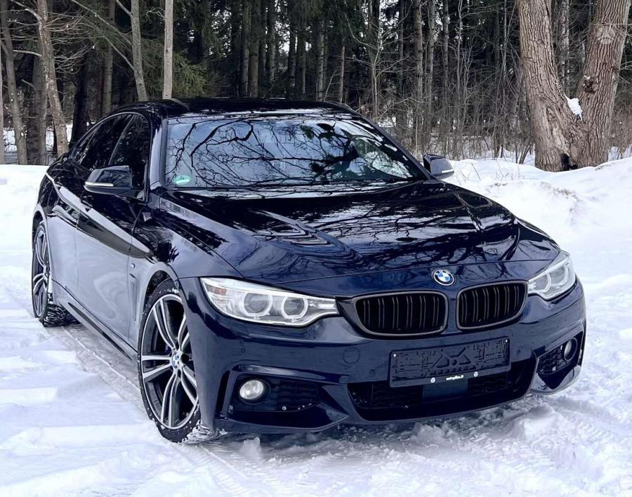 Zils BMW 430 Gran Coupe 2016 Kauņa, ar dzinēja tilpumu 3.00 L un nobraukumu 233 tūkst. km par 13599 €, foto 2 vietnē AUTOMOTO.COM.LV