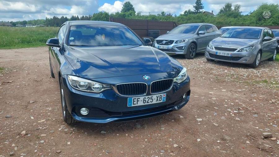 Zils BMW 430 Gran Coupe 2016 Viļņa, ar dzinēja tilpumu 3.00 L un nobraukumu 139 tūkst. km par 14900 €, foto 8 vietnē AUTOMOTO.COM.LV