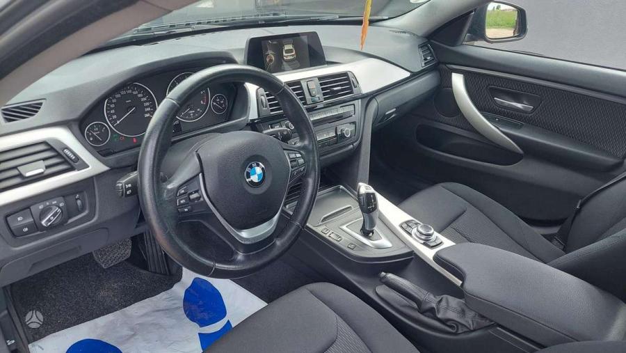Zils BMW 430 Gran Coupe 2016 Viļņa, ar dzinēja tilpumu 3.00 L un nobraukumu 139 tūkst. km par 14900 €, foto 9 vietnē AUTOMOTO.COM.LV