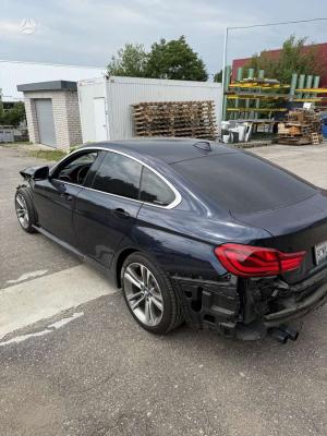 Blue BMW 430 Gran Coupe 2018 in Vilnius, with an engine capacity of 2.00 L and mileage of 105 thousand km for 13500 €, photo  on AUTOMOTO.COM.LV