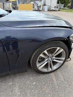Blue BMW 430 Gran Coupe 2018 in Vilnius, with an engine capacity of 2.00 L and mileage of 105 thousand km for 13500 €, photo 11 on AUTOMOTO.COM.LV