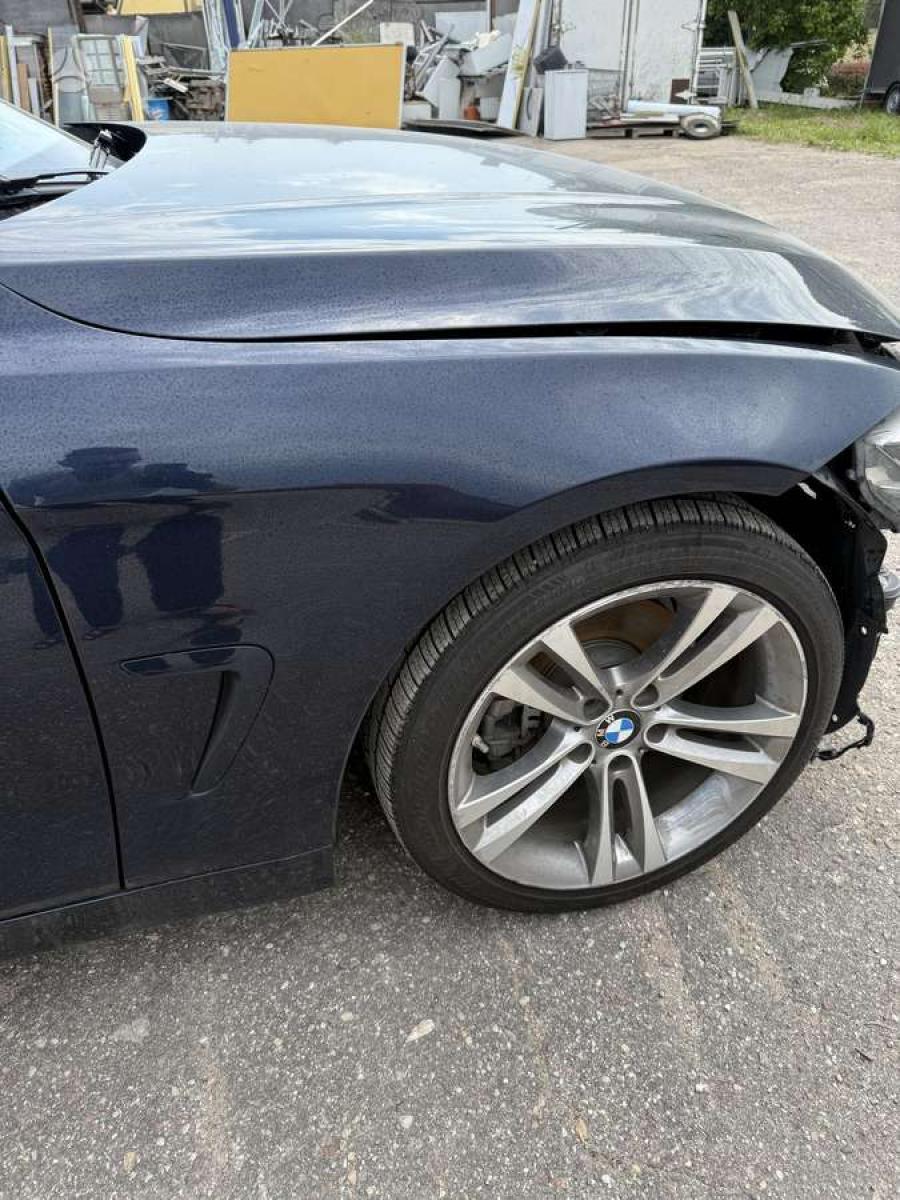 Blue BMW 430 Gran Coupe 2018 in Vilnius, with an engine capacity of 2.00 L and mileage of 105 thousand km for 13500 €, photo 11 on AUTOMOTO.COM.LV