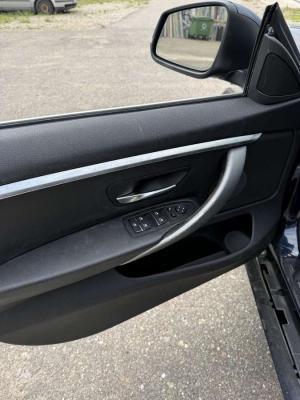 Blue BMW 430 Gran Coupe 2018 in Vilnius, with an engine capacity of 2.00 L and mileage of 105 thousand km for 13500 €, photo 19 on AUTOMOTO.COM.LV