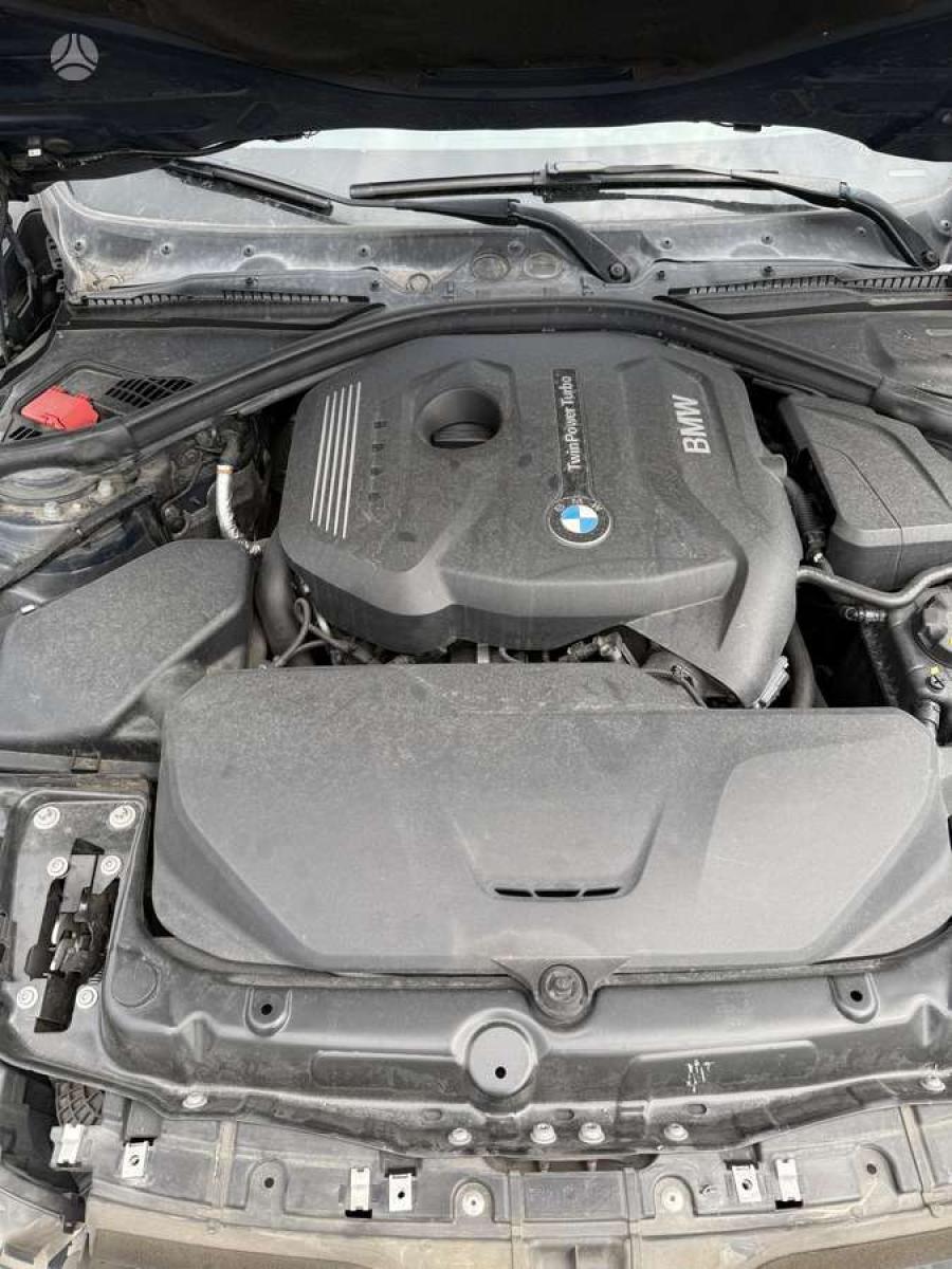 Blue BMW 430 Gran Coupe 2018 in Vilnius, with an engine capacity of 2.00 L and mileage of 105 thousand km for 13500 €, photo 23 on AUTOMOTO.COM.LV