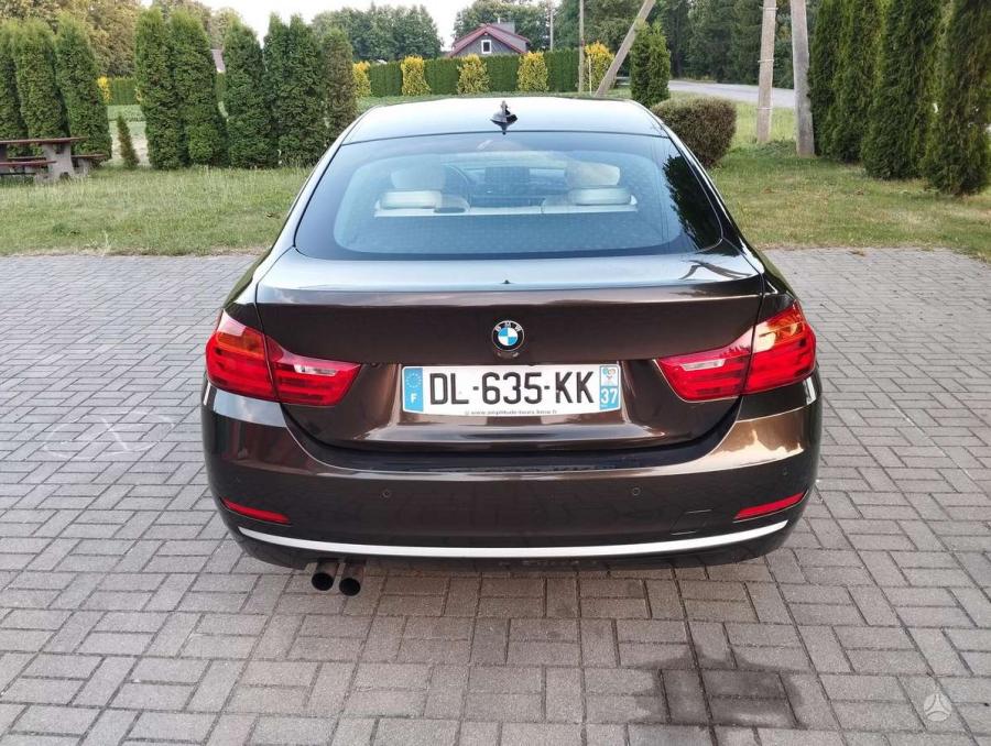Brown BMW 430 Gran Coupe 2014 in Marijampole, with an engine capacity of 2.99 L and mileage of 356 thousand km for 11250 €, photo 5 on AUTOMOTO.COM.LV