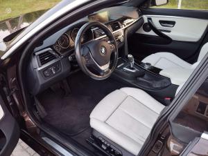 Brown BMW 430 Gran Coupe 2014 in Marijampole, with an engine capacity of 2.99 L and mileage of 356 thousand km for 11250 €, photo 6 on AUTOMOTO.COM.LV