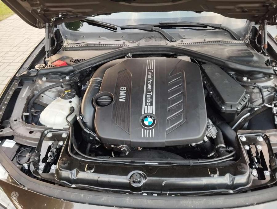 Brown BMW 430 Gran Coupe 2014 in Marijampole, with an engine capacity of 2.99 L and mileage of 356 thousand km for 11250 €, photo 9 on AUTOMOTO.COM.LV
