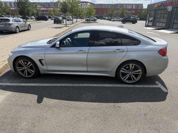 Grey BMW 430 Gran Coupe 2015 in Vilnius, with an engine capacity of 2.99 L and mileage of 262 thousand km for 14499 €, photo 9 on AUTOMOTO.COM.LV