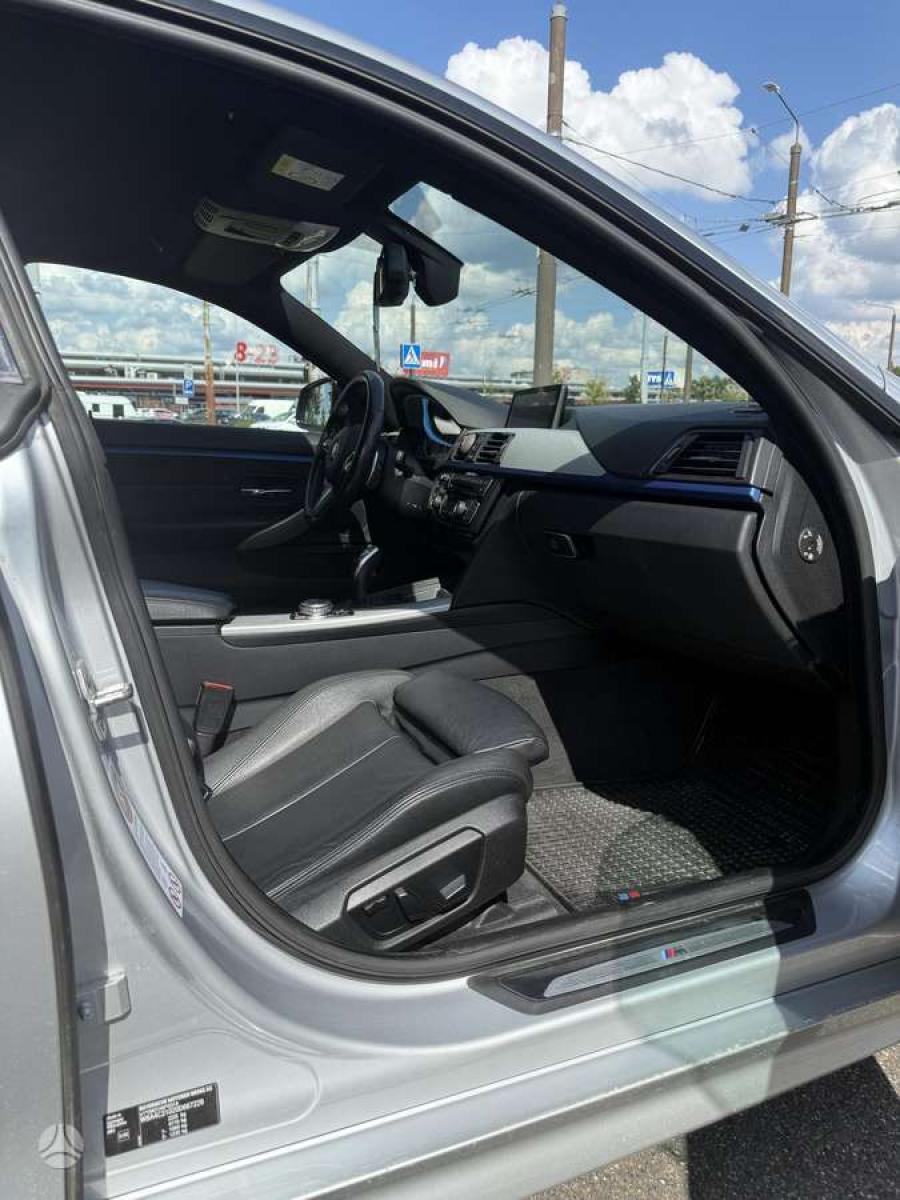 Pelēks BMW 430 Gran Coupe 2015 Viļņa, ar dzinēja tilpumu 2.99 L un nobraukumu 262 tūkst. km par 14499 €, foto 19 vietnē AUTOMOTO.COM.LV