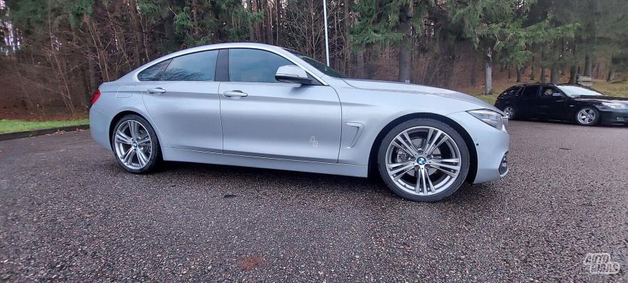 Pelēks BMW 430 Gran Coupe 2019 Viļņa, ar dzinēja tilpumu 2.00 L un nobraukumu 155 tūkst. km par 20000 €, foto 3 vietnē AUTOMOTO.COM.LV