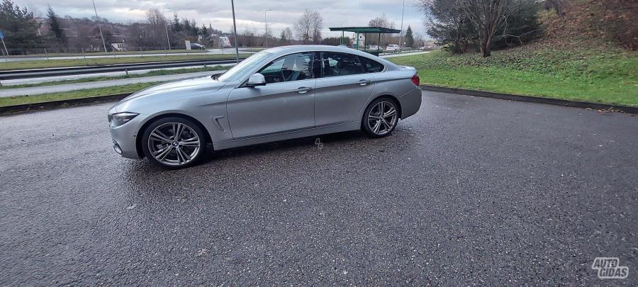 Pelēks BMW 430 Gran Coupe 2019 Viļņa, ar dzinēja tilpumu 2.00 L un nobraukumu 155 tūkst. km par 20000 €, foto 6 vietnē AUTOMOTO.COM.LV