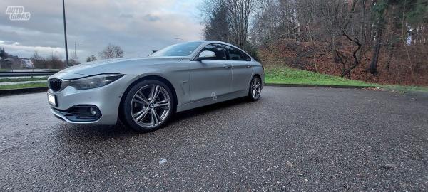 Pelēks BMW 430 Gran Coupe 2019 Viļņa, ar dzinēja tilpumu 2.00 L un nobraukumu 155 tūkst. km par 20000 €, foto 6 vietnē AUTOMOTO.COM.LV