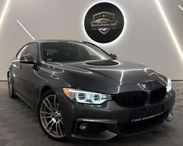 Grey BMW 430 Gran Coupe 2016 in Marijampole, with an engine capacity of 2.99 L and mileage of 237 thousand km for 15450 €, photo 1 on AUTOMOTO.COM.LV