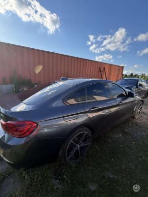 Pelēks BMW 430 Gran Coupe 2017 Viļņa, ar dzinēja tilpumu 2.00 L un nobraukumu 170 tūkst. km par 7200 €, foto 4 vietnē AUTOMOTO.COM.LV