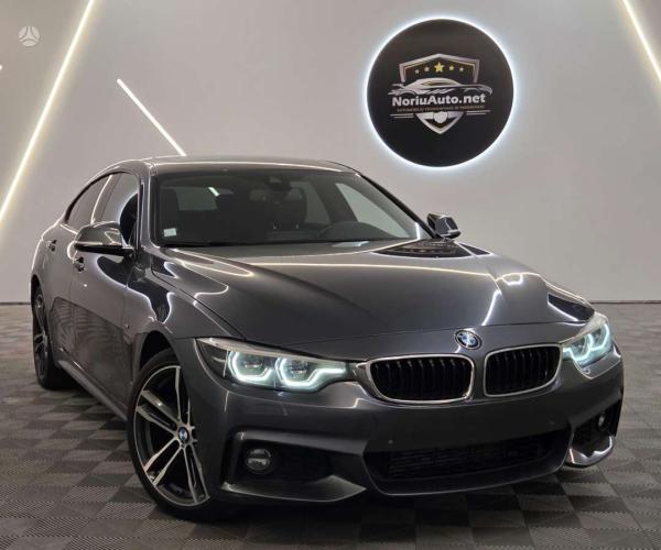 Grey BMW 430 Gran Coupe 2019 in Marijampole, with an engine capacity of 2.99 L and mileage of 309 thousand km for 15999 €, photo 1 on AUTOMOTO.COM.LV