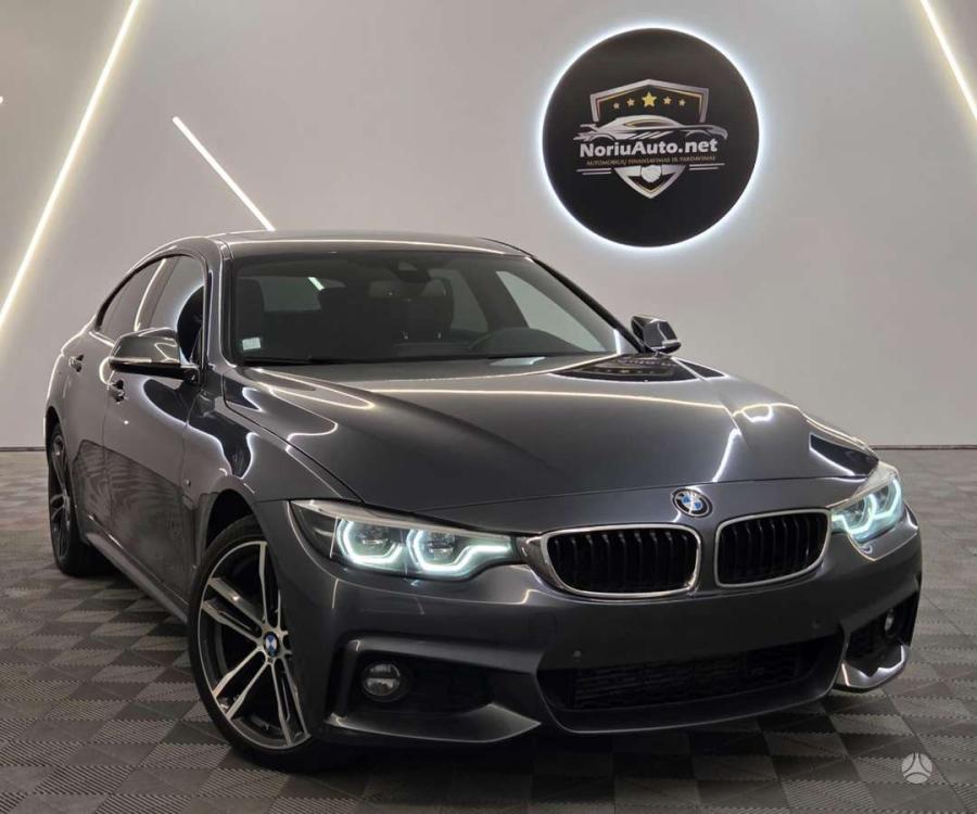 Grey BMW 430 Gran Coupe 2019 in Marijampole, with an engine capacity of 2.99 L and mileage of 309 thousand km for 15350 €, photo 1 on AUTOMOTO.COM.LV