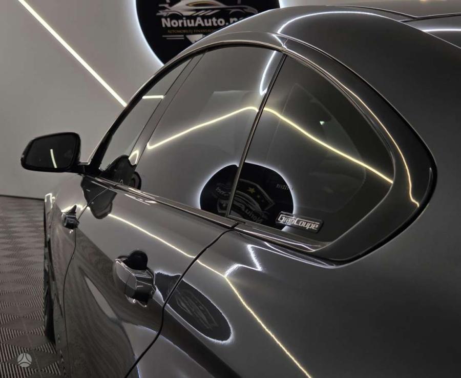 Grey BMW 430 Gran Coupe 2019 in Marijampole, with an engine capacity of 2.99 L and mileage of 309 thousand km for 15350 €, photo 16 on AUTOMOTO.COM.LV