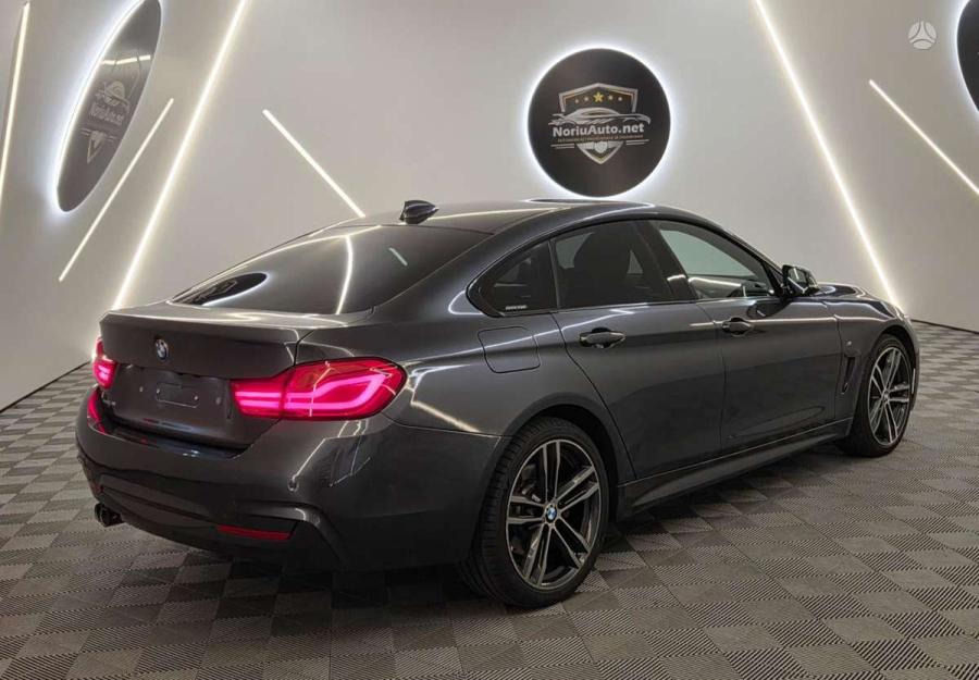Grey BMW 430 Gran Coupe 2019 in Marijampole, with an engine capacity of 2.99 L and mileage of 309 thousand km for 15350 €, photo 21 on AUTOMOTO.COM.LV