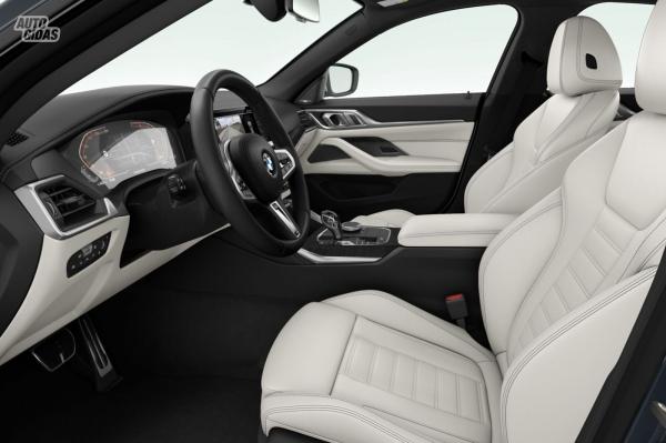 Pelēks BMW 430 Gran Coupe 2022 Viļņa, ar dzinēja tilpumu 2.00 L un nobraukumu 45 tūkst. km par 36991 €, foto 2 vietnē AUTOMOTO.COM.LV