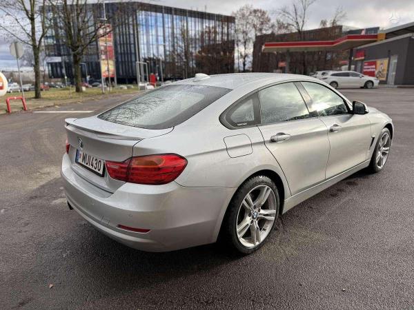 Pelēks BMW 430 Gran Coupe 2015 Viļņa, ar dzinēja tilpumu 2.99 L un nobraukumu 180 tūkst. km par 14850 €, foto 4 vietnē AUTOMOTO.COM.LV