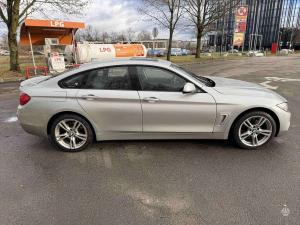 Grey BMW 430 Gran Coupe 2015 in Vilnius, with an engine capacity of 2.99 L and mileage of 180 thousand km for 14850 €, photo 5 on AUTOMOTO.COM.LV