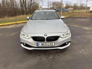 Grey BMW 430 Gran Coupe 2015 in Vilnius, with an engine capacity of 2.99 L and mileage of 180 thousand km for 14850 €, photo 7 on AUTOMOTO.COM.LV