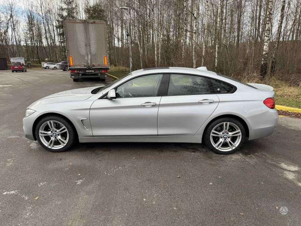 Pelēks BMW 430 Gran Coupe 2015 Viļņa, ar dzinēja tilpumu 2.99 L un nobraukumu 180 tūkst. km par 14850 €, foto 2 vietnē AUTOMOTO.COM.LV