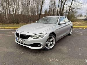 Pelēks BMW 430 Gran Coupe 2015 Viļņa, ar dzinēja tilpumu 2.99 L un nobraukumu 180 tūkst. km par 14850 €, foto  vietnē AUTOMOTO.COM.LV