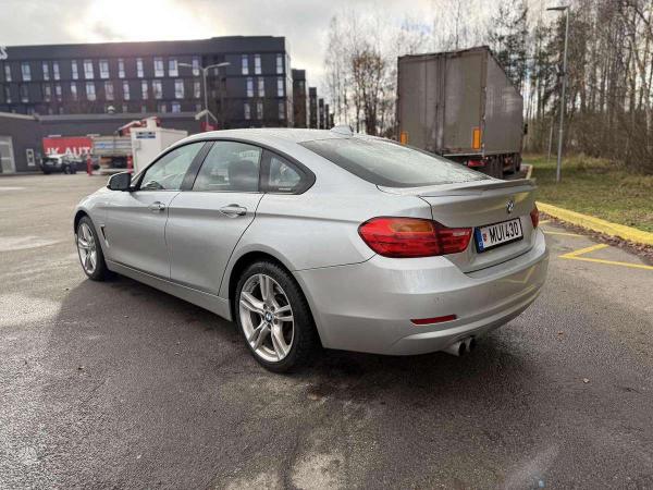 Grey BMW 430 Gran Coupe 2015 in Vilnius, with an engine capacity of 2.99 L and mileage of 180 thousand km for 14850 €, photo 3 on AUTOMOTO.COM.LV