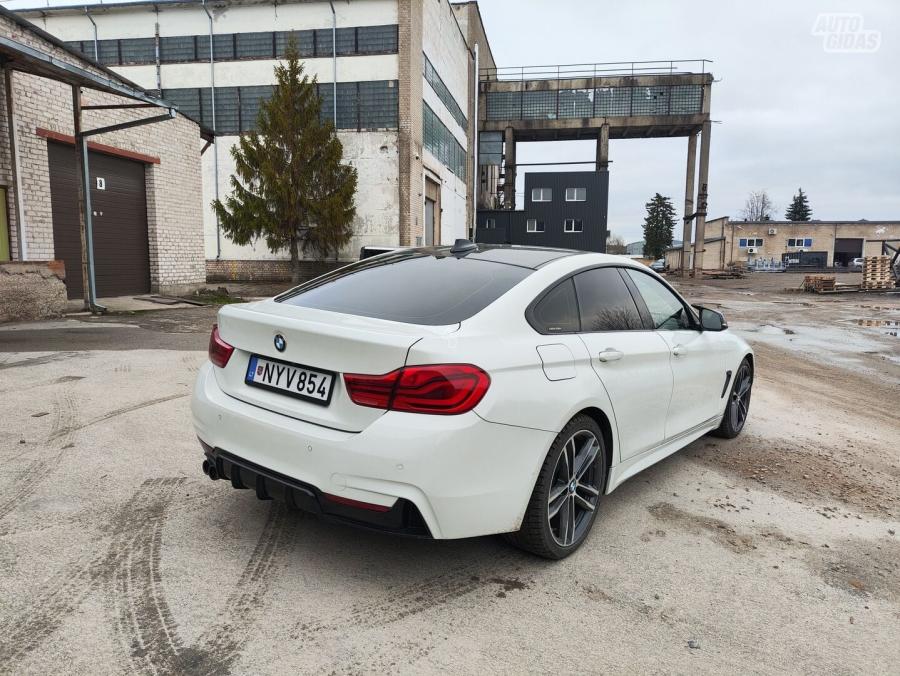 Balts BMW 430 Gran Coupe 2018 Panevēža, ar dzinēja tilpumu 2.00 L un nobraukumu 187 tūkst. km par 16500 €, foto 1 vietnē AUTOMOTO.COM.LV