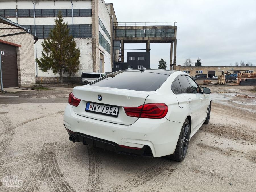 Balts BMW 430 Gran Coupe 2018 Panevēža, ar dzinēja tilpumu 2.00 L un nobraukumu 187 tūkst. km par 16500 €, foto 2 vietnē AUTOMOTO.COM.LV