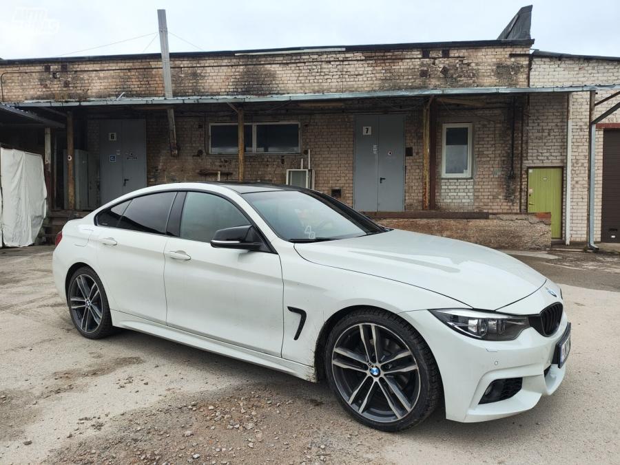 Balts BMW 430 Gran Coupe 2018 Panevēža, ar dzinēja tilpumu 2.00 L un nobraukumu 187 tūkst. km par 16500 €, foto 3 vietnē AUTOMOTO.COM.LV