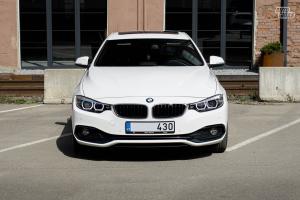 White BMW 430 Gran Coupe 2018 in Kaunas, with an engine capacity of 2.00 L and mileage of 166 thousand km for 17800 €, photo 3 on AUTOMOTO.COM.LV