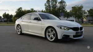 White BMW 430 Gran Coupe 2018 in Panevezys, with an engine capacity of 2.00 L and mileage of 171 thousand km for 15000 €, photo 5 on AUTOMOTO.COM.LV