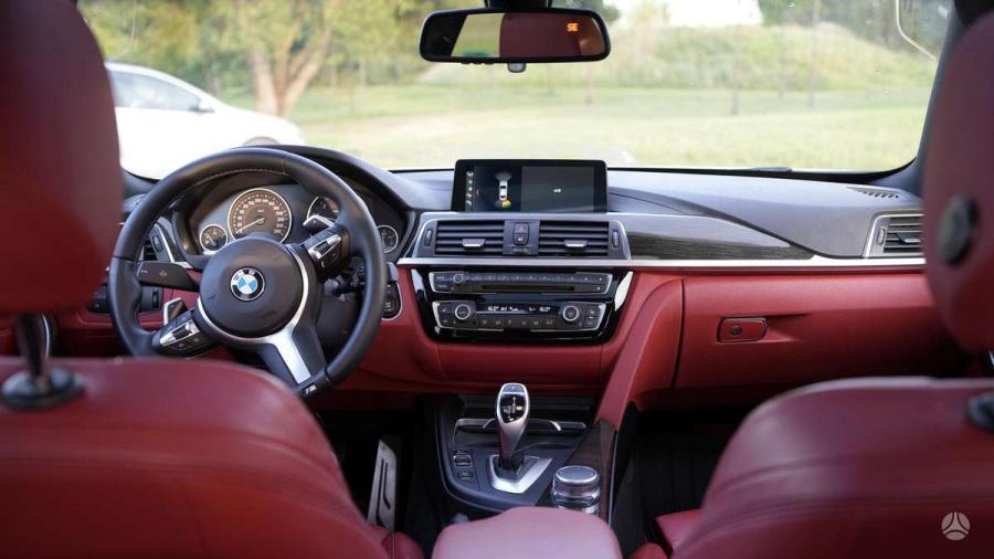 White BMW 430 Gran Coupe 2018 in Panevezys, with an engine capacity of 2.00 L and mileage of 171 thousand km for 15000 €, photo 12 on AUTOMOTO.COM.LV