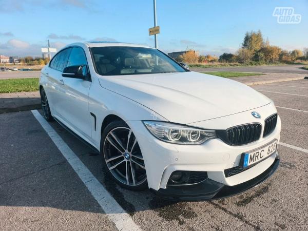 BMW 430 Gran Coupe 2018 in Panevezys on AUTOMOTO.COM.LV White BMW 430 Gran Coupe 2018 in Panevezys, with an engine capacity of 2.00 L and mileage of 109 thousand km for 18250 €, photo 1 on AUTOMOTO.COM.LV