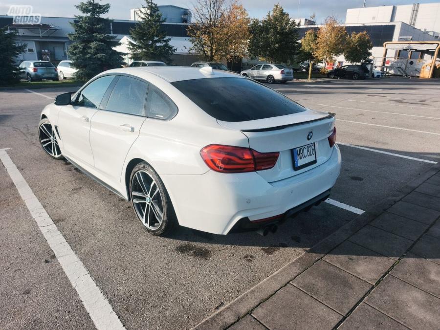Balts BMW 430 Gran Coupe 2018 Panevēža, ar dzinēja tilpumu 2.00 L un nobraukumu 109 tūkst. km par 18250 €, foto 5 vietnē AUTOMOTO.COM.LV