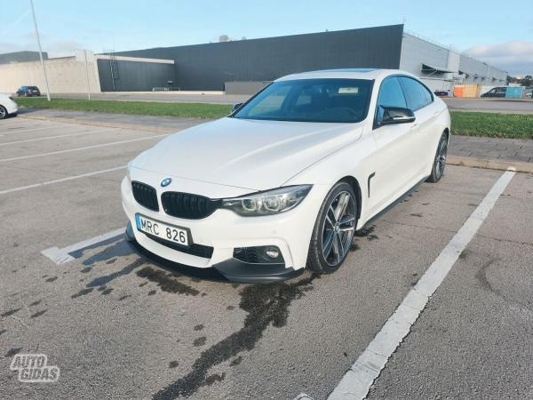 BMW 430 Gran Coupe 2018 in Panevezys on AUTOMOTO.COM.LV White BMW 430 Gran Coupe 2018 in Panevezys, with an engine capacity of 2.00 L and mileage of 109 thousand km for 18250 €, photo 8 on AUTOMOTO.COM.LV
